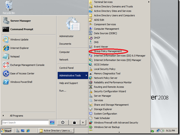 All About Networking: Change Password Complexity pada Windows Server 2008